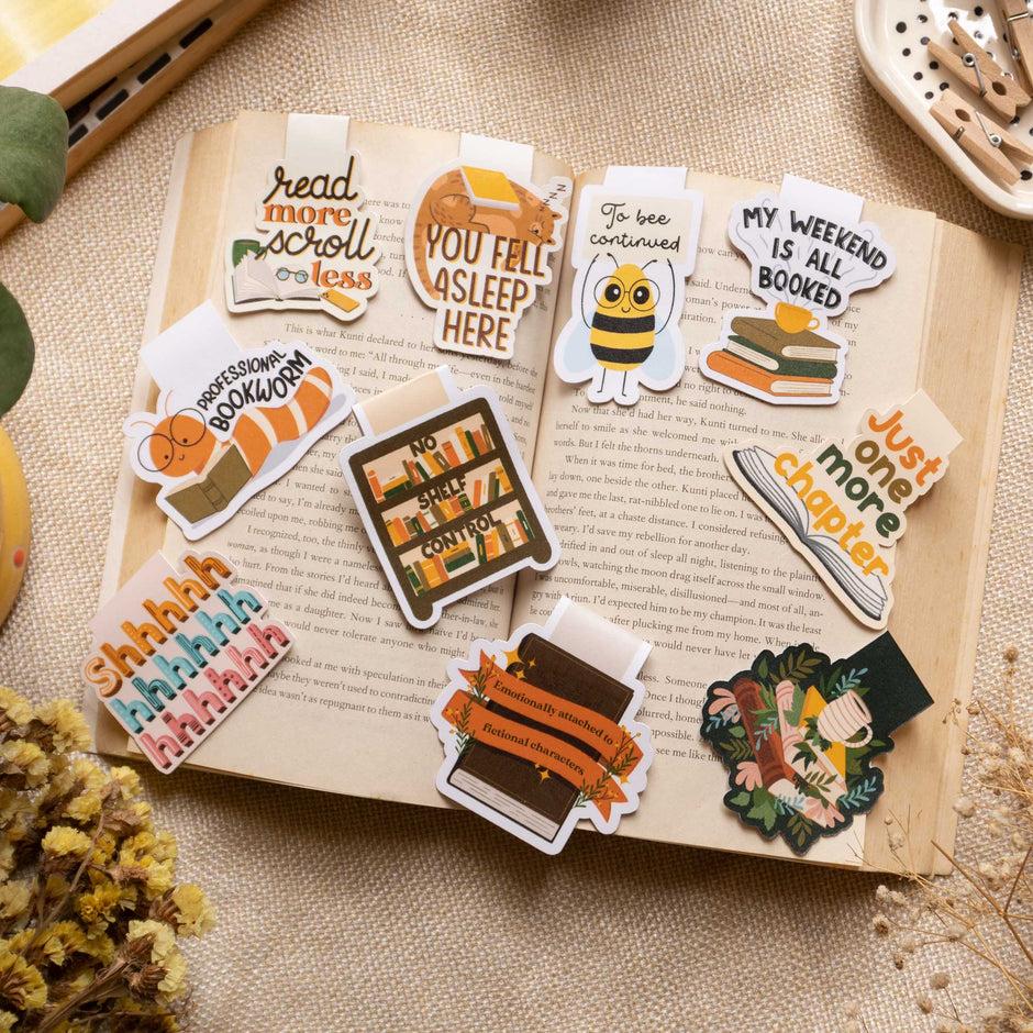 Magnetic Bookmarks – Riya Designs